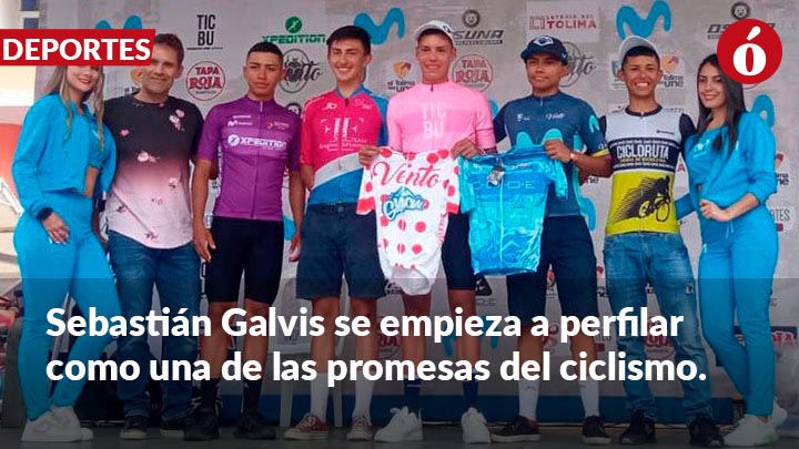 Un cucuteño fue el mejor juvenil en la Vuelta al Tolima Máster 2022